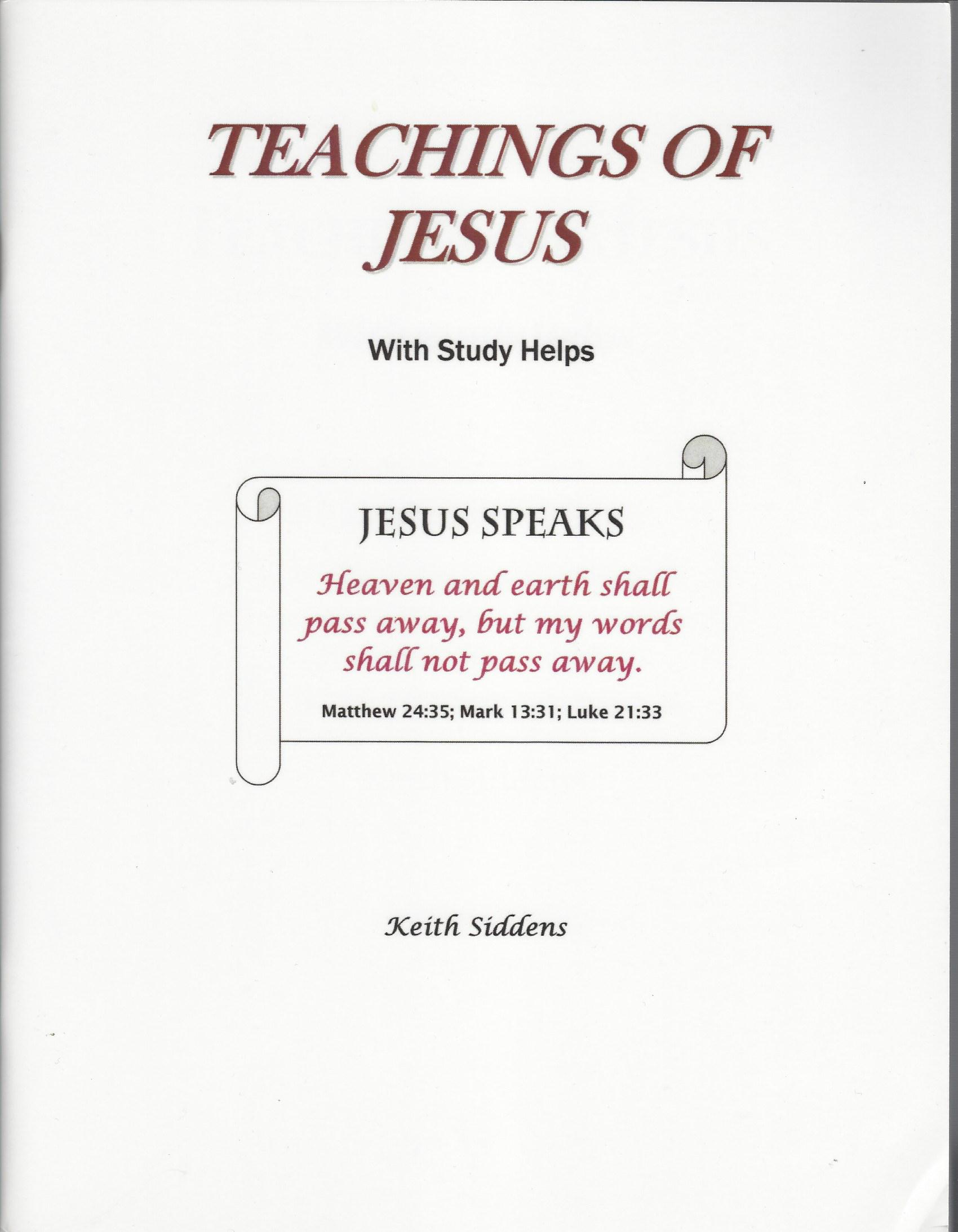 Bible Studies :: Teaching Of Jesus with Study Helps - ACTSforGod.org ...