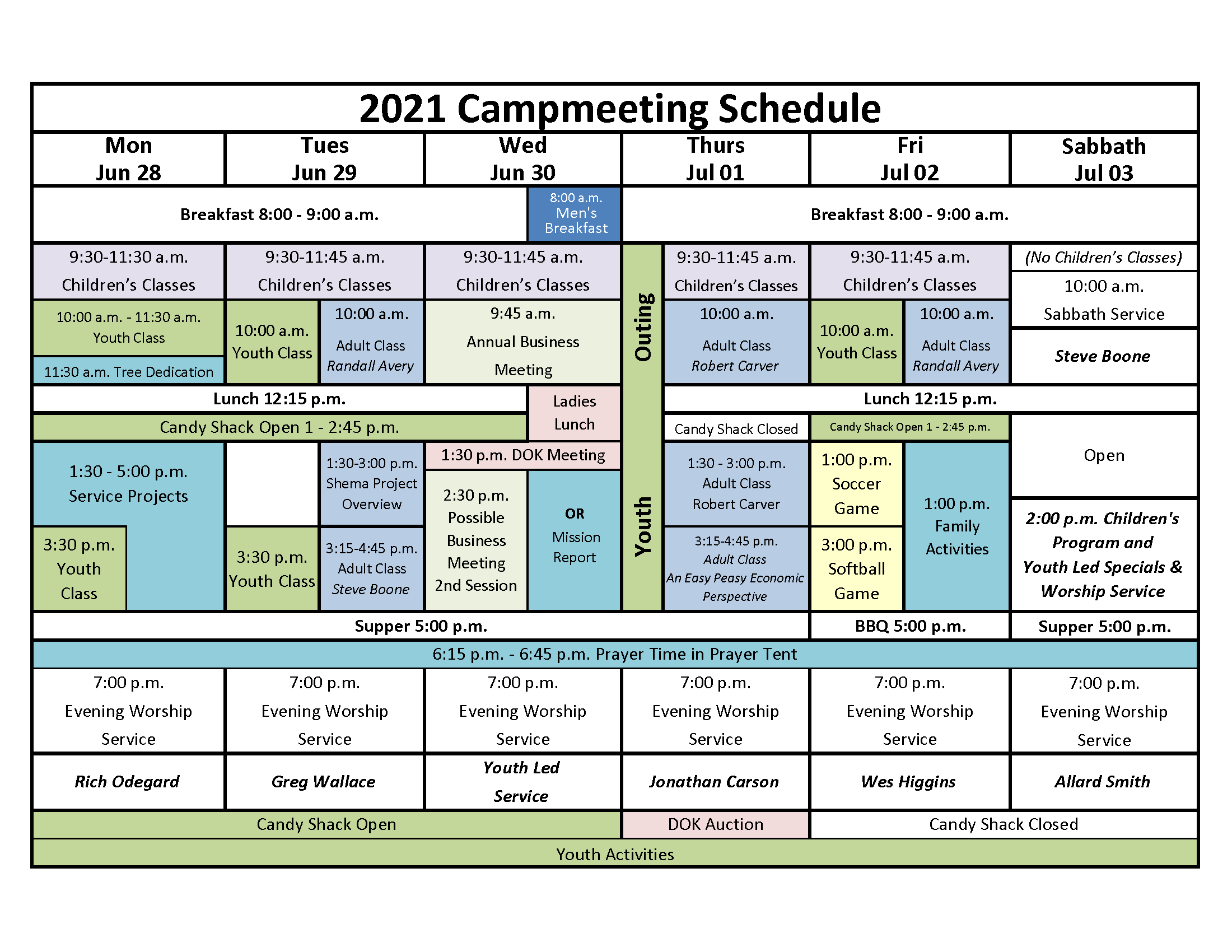 General Council Camp Meeting 2021 – General Council Churches of God ...